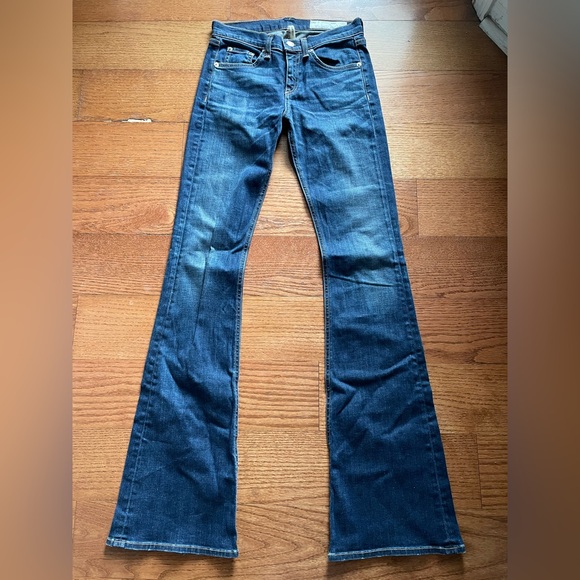 rag & bone | Jeans | Rag Bone High Rise Bell Flare Jeans 24 Hampstead ...